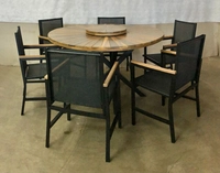 JOGO DE MESA COLORADO COM TAMPO PIZZA (GIRATIO OPCIONAL É BRINDE )