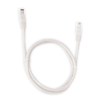 Patch Cord Cabo de Rede CAT6 2.5M PlusCable Branco - PC-ETH6U25WH