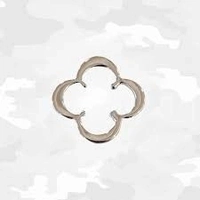 Quaderna Metal Vazada Trevo Cabo EB